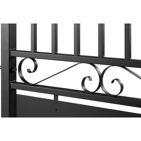 Portillon style fer forgé aluminium Tradition - Easy Clôture