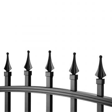 Portillon style fer forgé aluminium Tradition - Easy Clôture