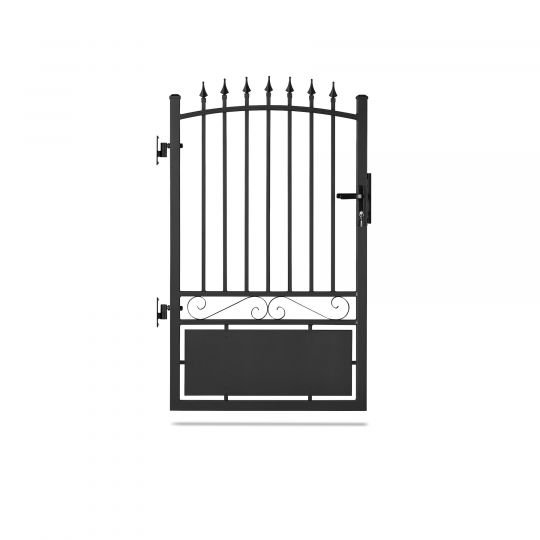 Portillon style fer forgé aluminium Tradition - Easy Clôture