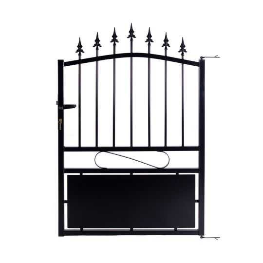 Portillon fer forgé - Hauteur 1m50 - Largeur 1m | Easycloture