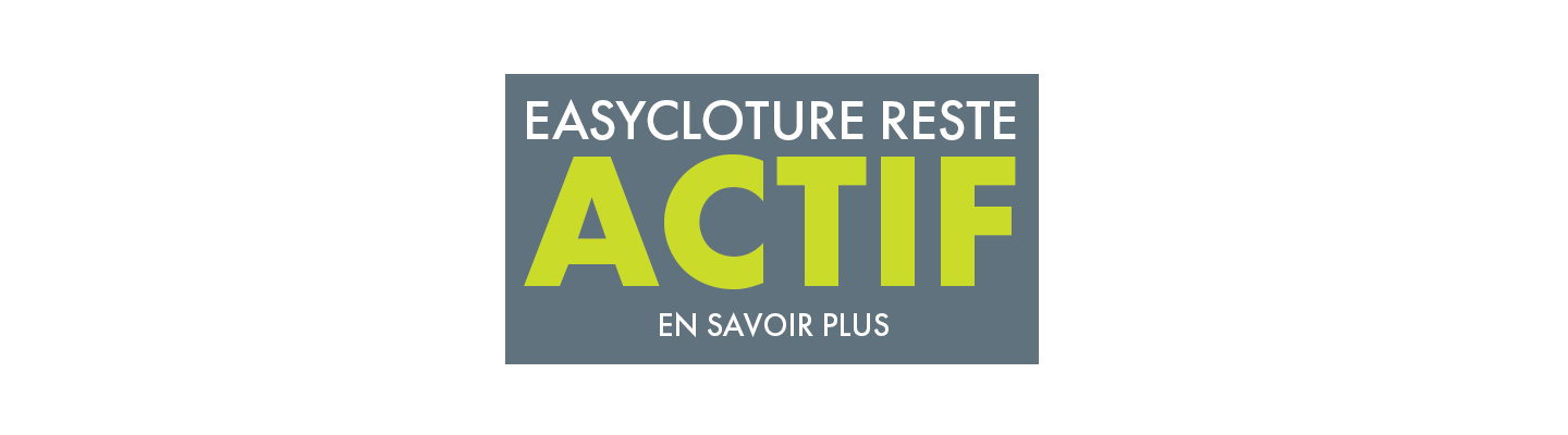 Clôture et grillage pour jardin en ligne | easycloture.com